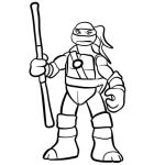 Tuyển tập 20+ tranh tô màu Ninja Rùa đột biến mới nhất