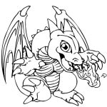 Tuyển tập 23+ mẫu tranh tô màu con Rồng bé nào cũng “mê tít”