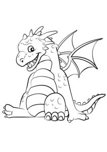 Tuyển tập 23+ mẫu tranh tô màu con Rồng bé nào cũng “mê tít”