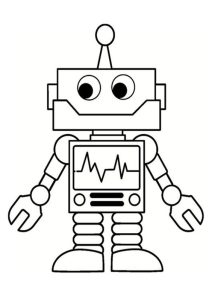 Tuyển tập 30+ mẫu tranh tô màu Robot độc đáo, thú vị nhất